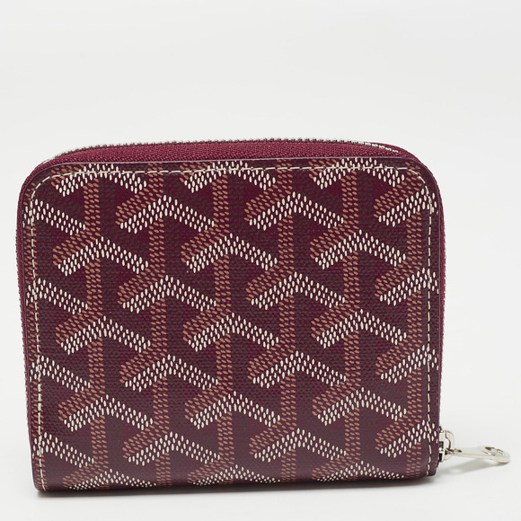 Goyard | Bags | Goyard Burgundy Ine Coated Canvas And Leather Matignon ...